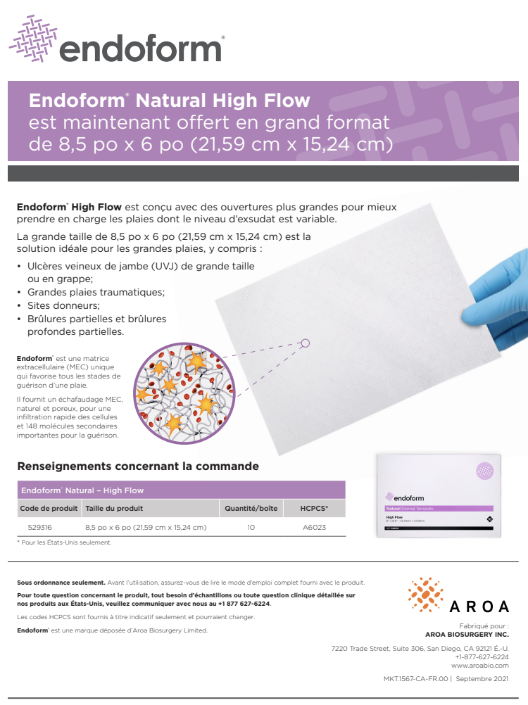 Endoform AROA