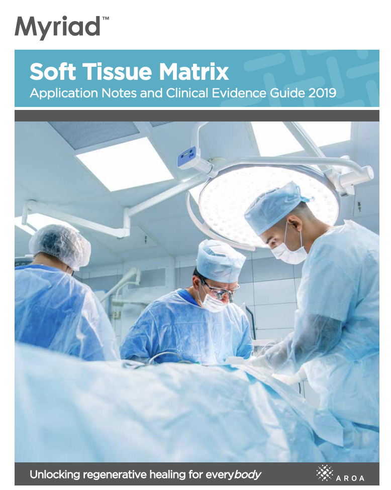 Myriad Matrix™ Application Notes And Clinical Evidence Guide | AROA